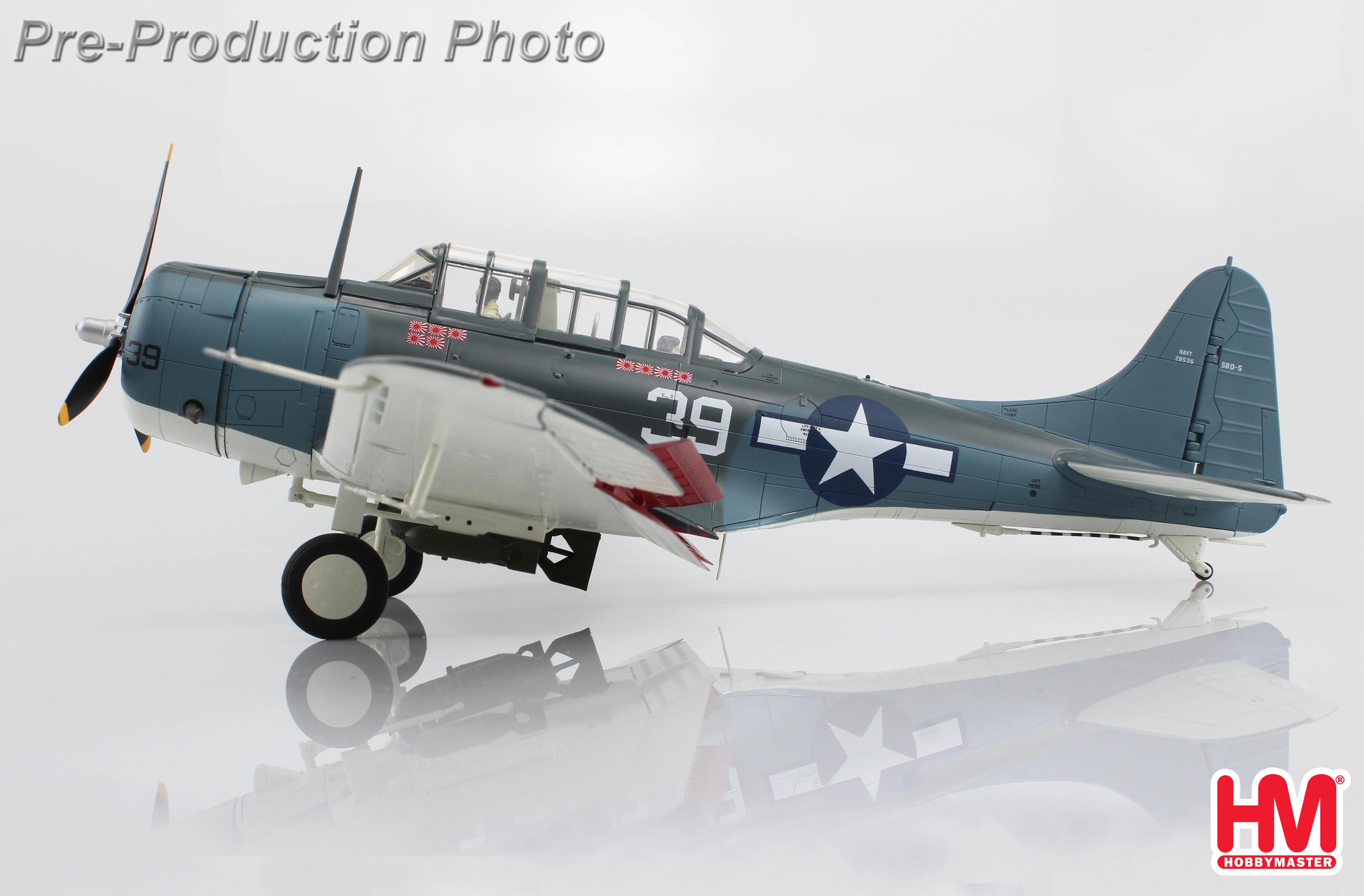 Douglas SBD-5 "Dauntless" White 39, Lt. Cook Cleland, VB-16, USS Lexington, Battle of Philippine ...